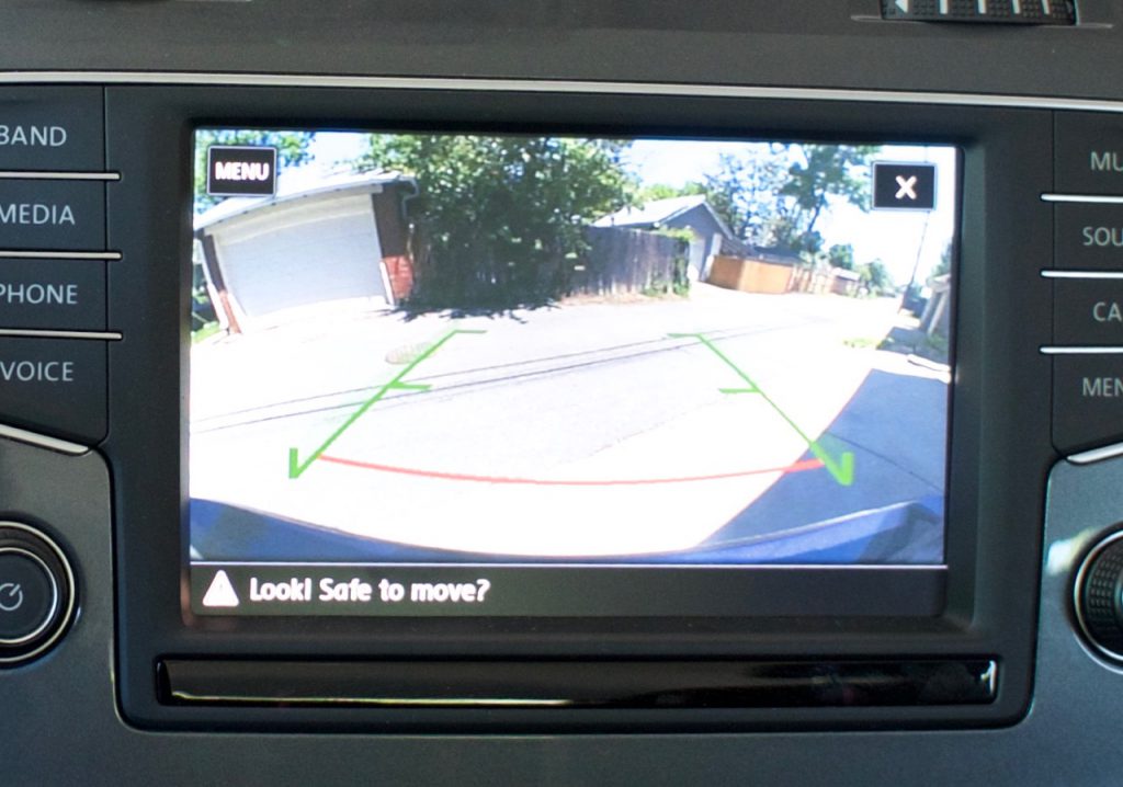 Alltrack's backup camera